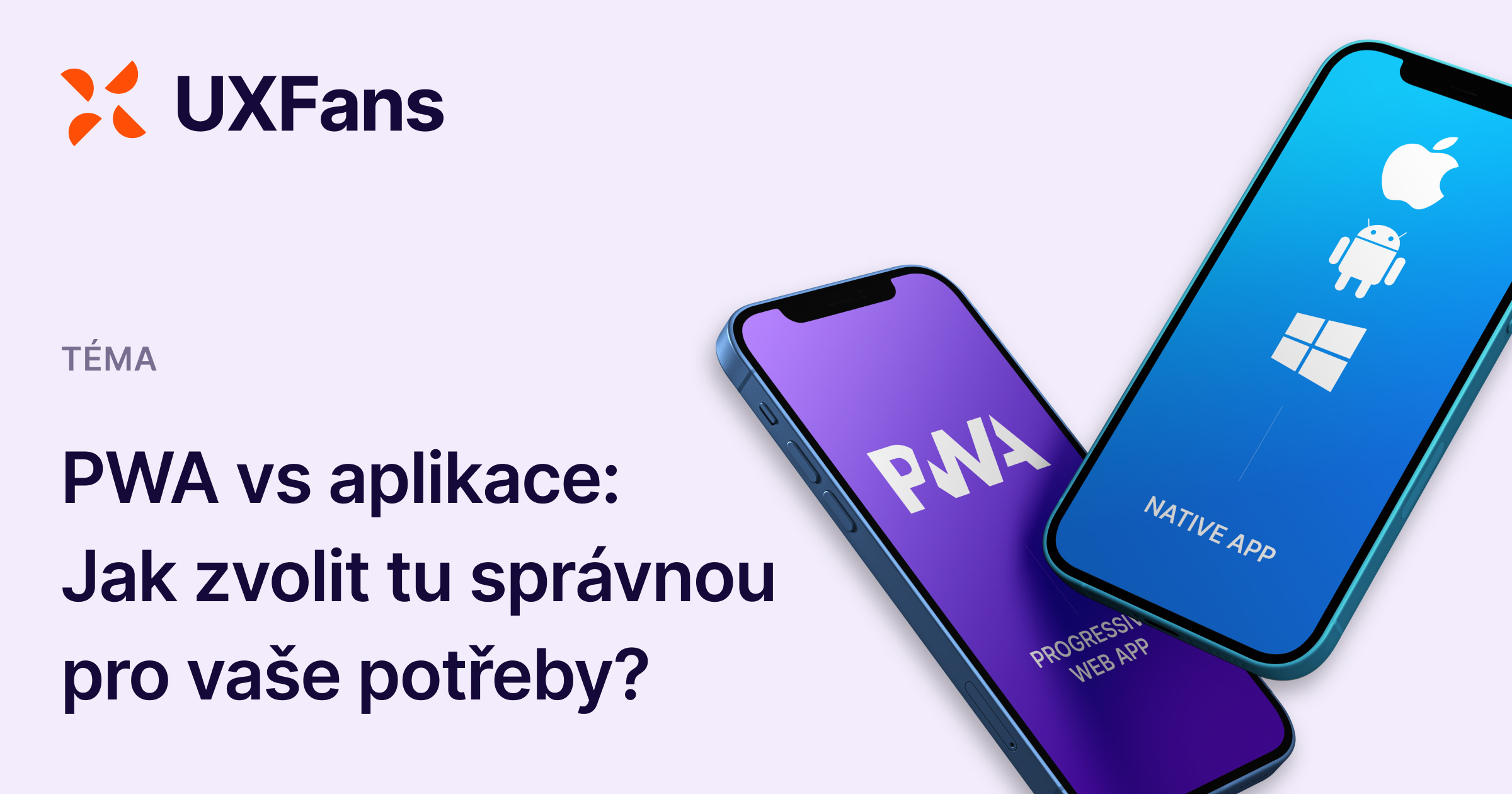PWA vs mobilní aplikace | UX Fans